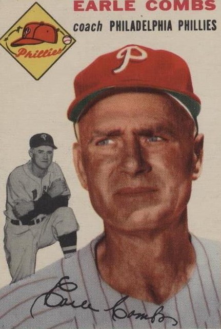 1954 Topps - #183 Earle Combs for sale online | eBay