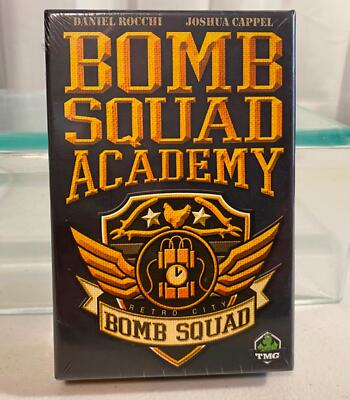 New In Factory Sealed Box Bomb Squad Academy - Board / Card Game by TMG ...