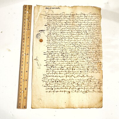 European - Medieval Document