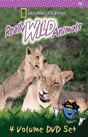 DVD National Geographic Really Wild Animals 4 Volume Box Set Sealed NEW ...