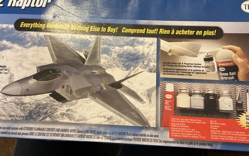 Testors F-22 Raptor Military Jet 1/48 Model Kit #4072 (RARE) | eBay