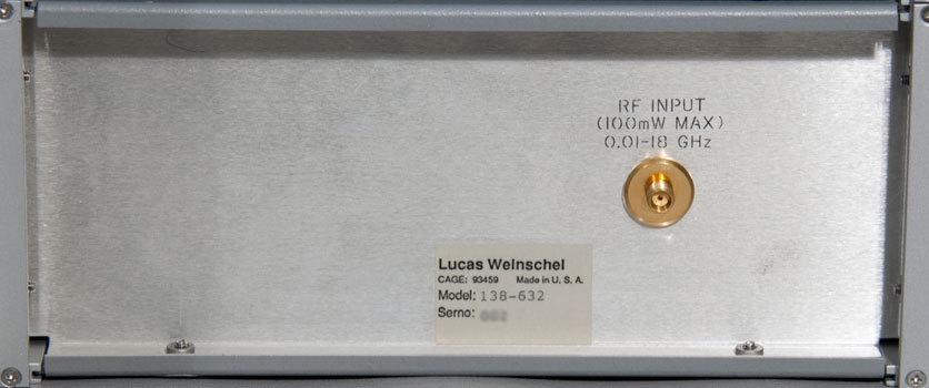 Tegam/Lucas Weinschel System IIA RF Power Sensor Calibration System 0. ...
