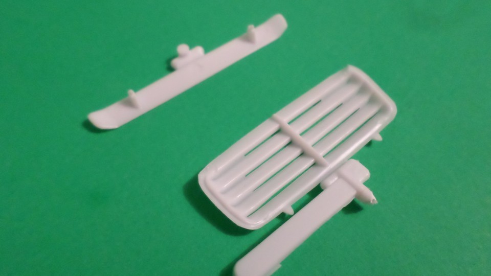 1971 Hemi Cuda Plymouth 1/24 426 rear window louver go wing spoiler ...