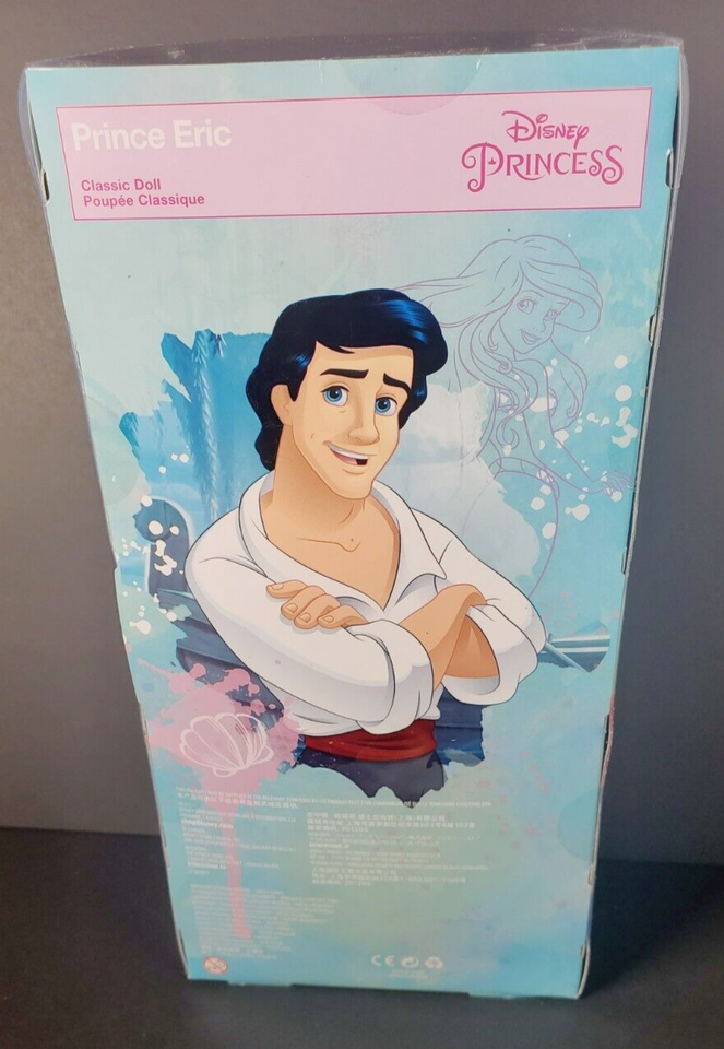 NEW Disney Princess Prince Eric Classic Doll the Little Mermaid | eBay
