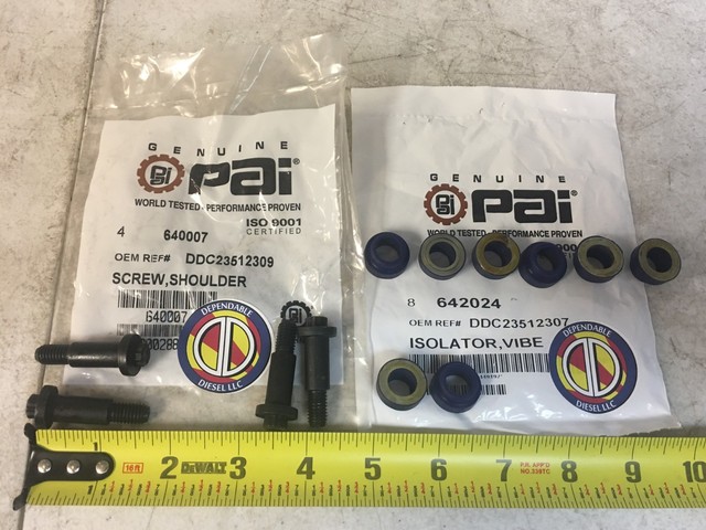 ECM Grommet & Bolt Kit for Detroit Diesel Series 60 to Match 23512307 ...