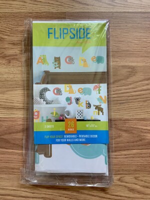 New in pack FLIPSIDE PEEL & STICK animal STICKERS WALL DECOR DECALS New ...