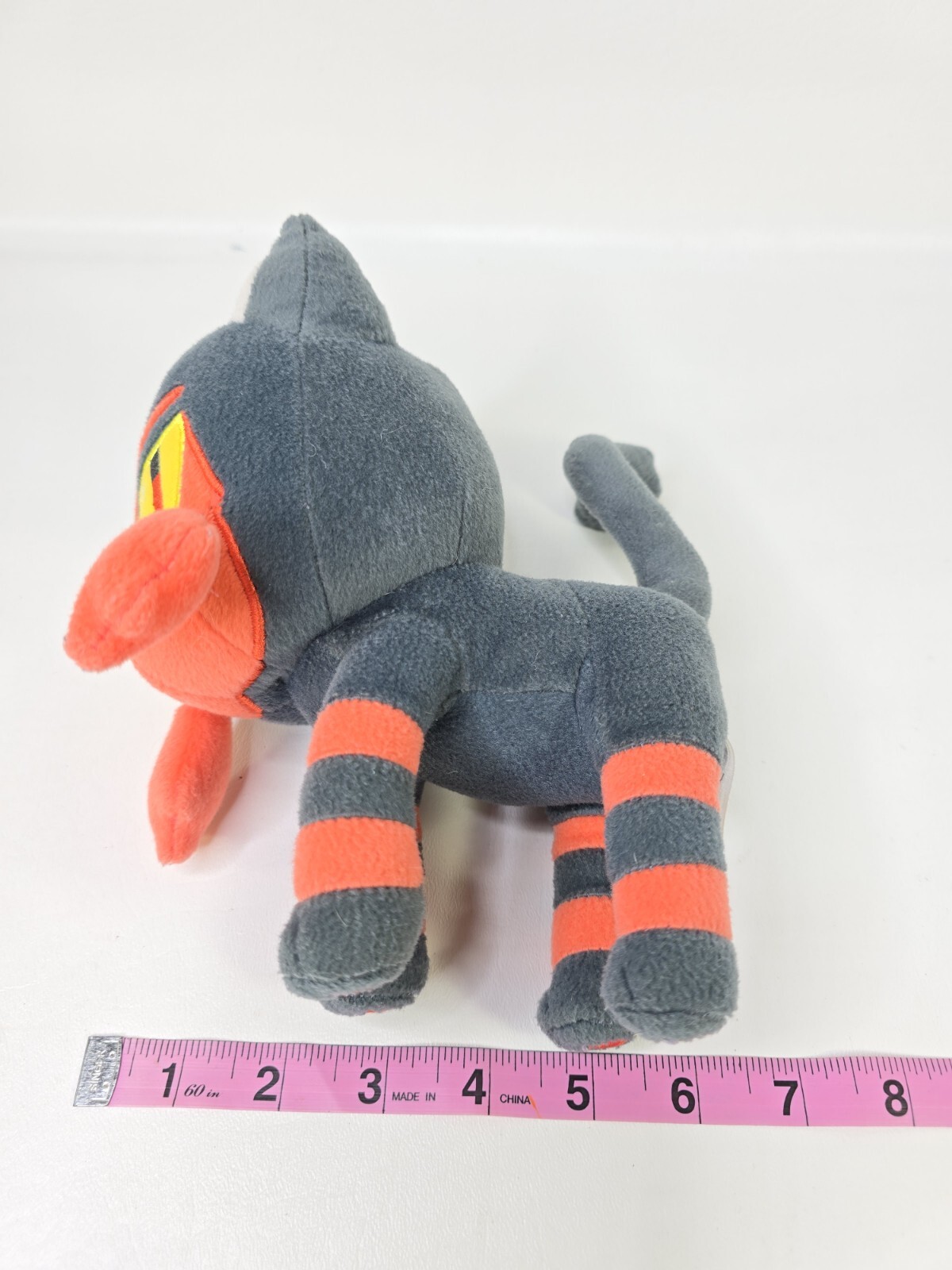 Pokémon 8" Litten Plush Officially Licensed Quality Soft Stuffed Animal ...