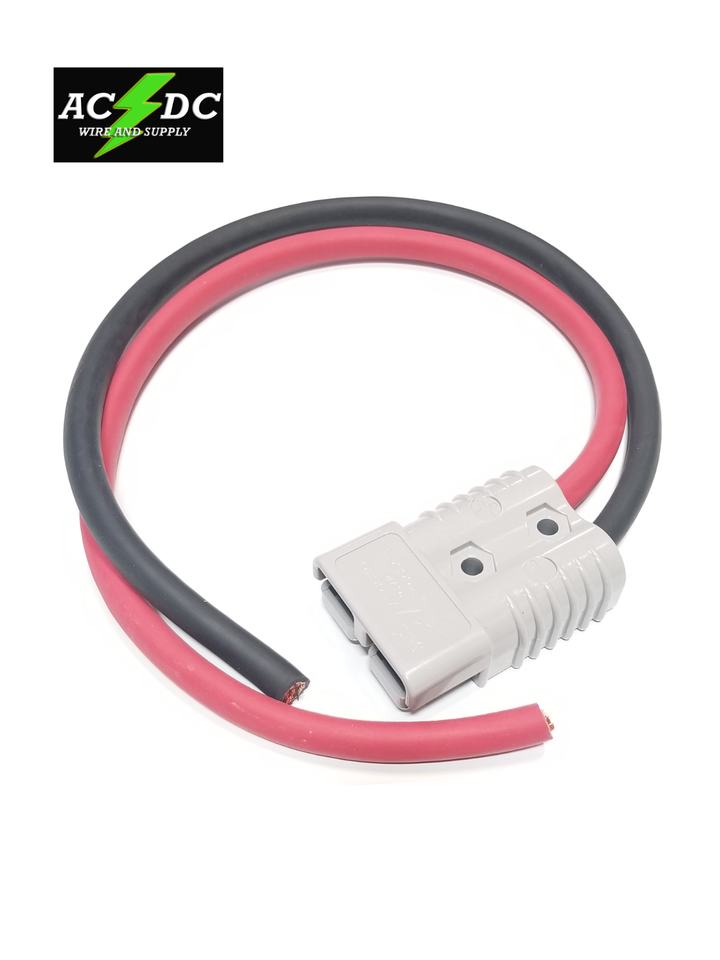 Battery Cable Anderson SB175 Assembly 2 Gauge AWG to lug, terminal ...