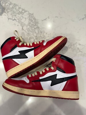 Size 8 Air Kiy / Reves Paris ‘85 High Varsity Red/white/black (candy ...