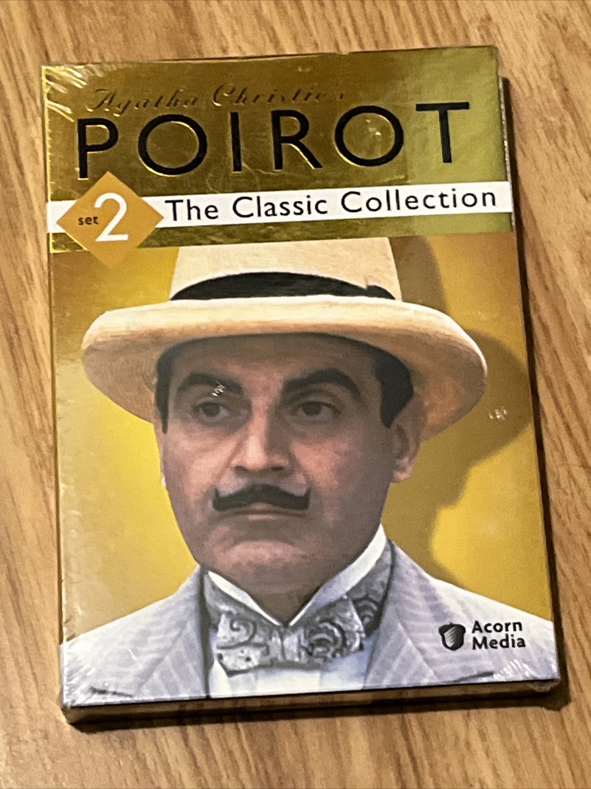 Agatha Christies Poirot: The Classic Collection - Set 2 DVD 3-Disc Set ...