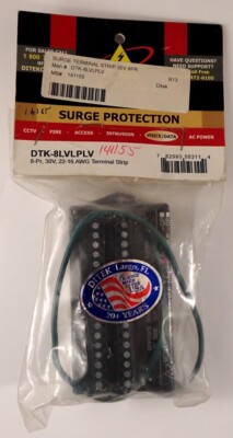Ditek DTK-8LVLPLV Voice, Data and Signaling Circuit Surge Protector ...