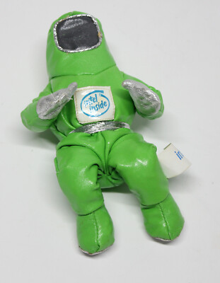 Intel Inside Promo Vintage 1997 BunnyPeople Desk Monitor Doll Green | eBay