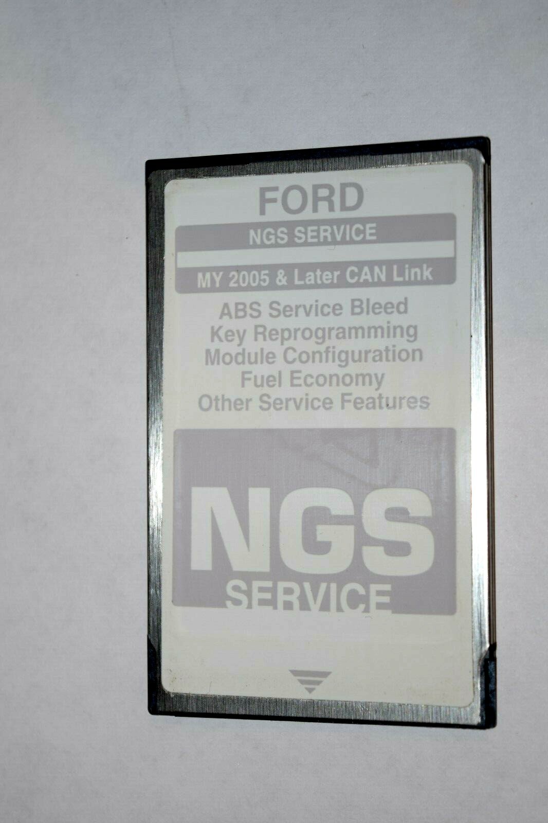 SERVICE PROGRAM CARD VER. 1.1 FOR NGS DIAGNOSTIC SCANNER | eBay
