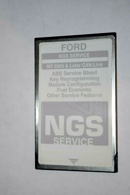 SERVICE PROGRAM CARD VER. 1.1 FOR NGS DIAGNOSTIC SCANNER | eBay
