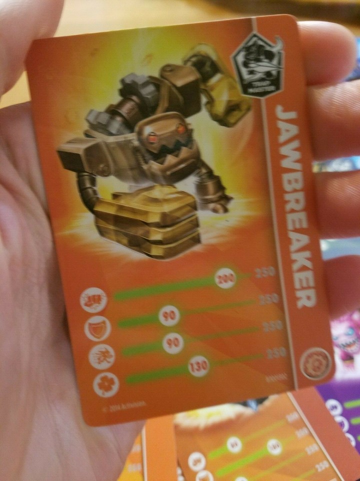 Skylanders Trap Team Giants Spyro's Adventure Swap Force Trading Cards ...