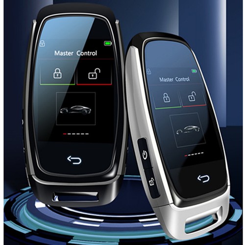 Smart LCD Car Key Lock Window Keyless Remote Entry Digital Display ...