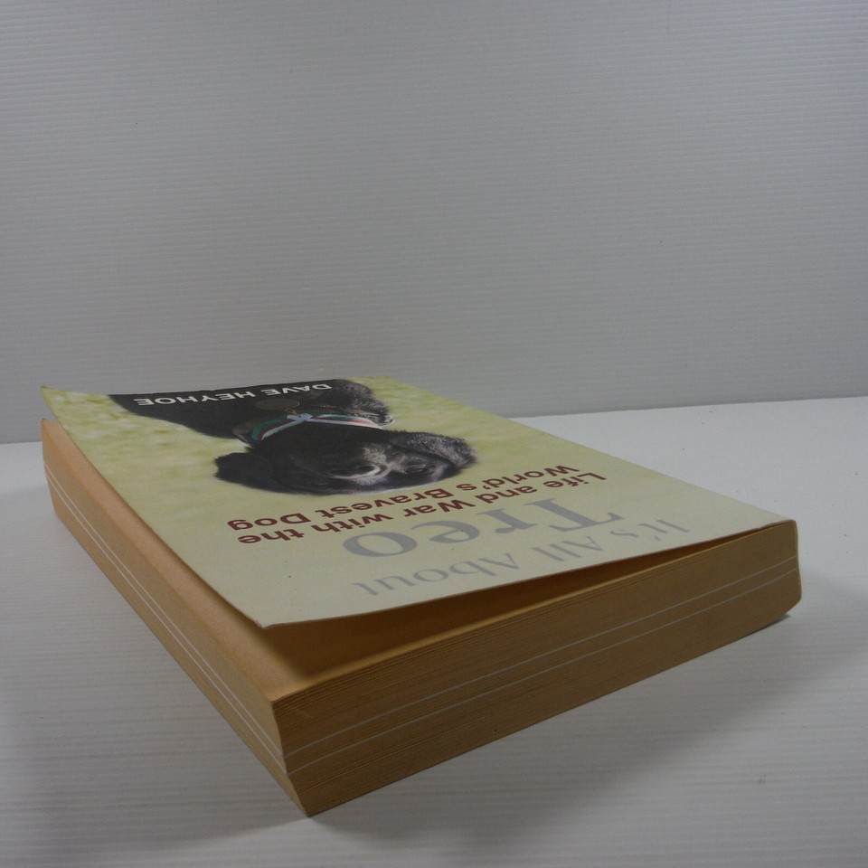 It's all about Treo paperback by Dave Heyhoe World's Bravest Dog true ...