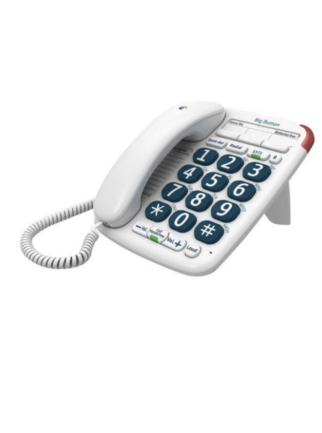 BT Big Button 200 Corded Phone with Handsfree Speaker 5016351304433 ...