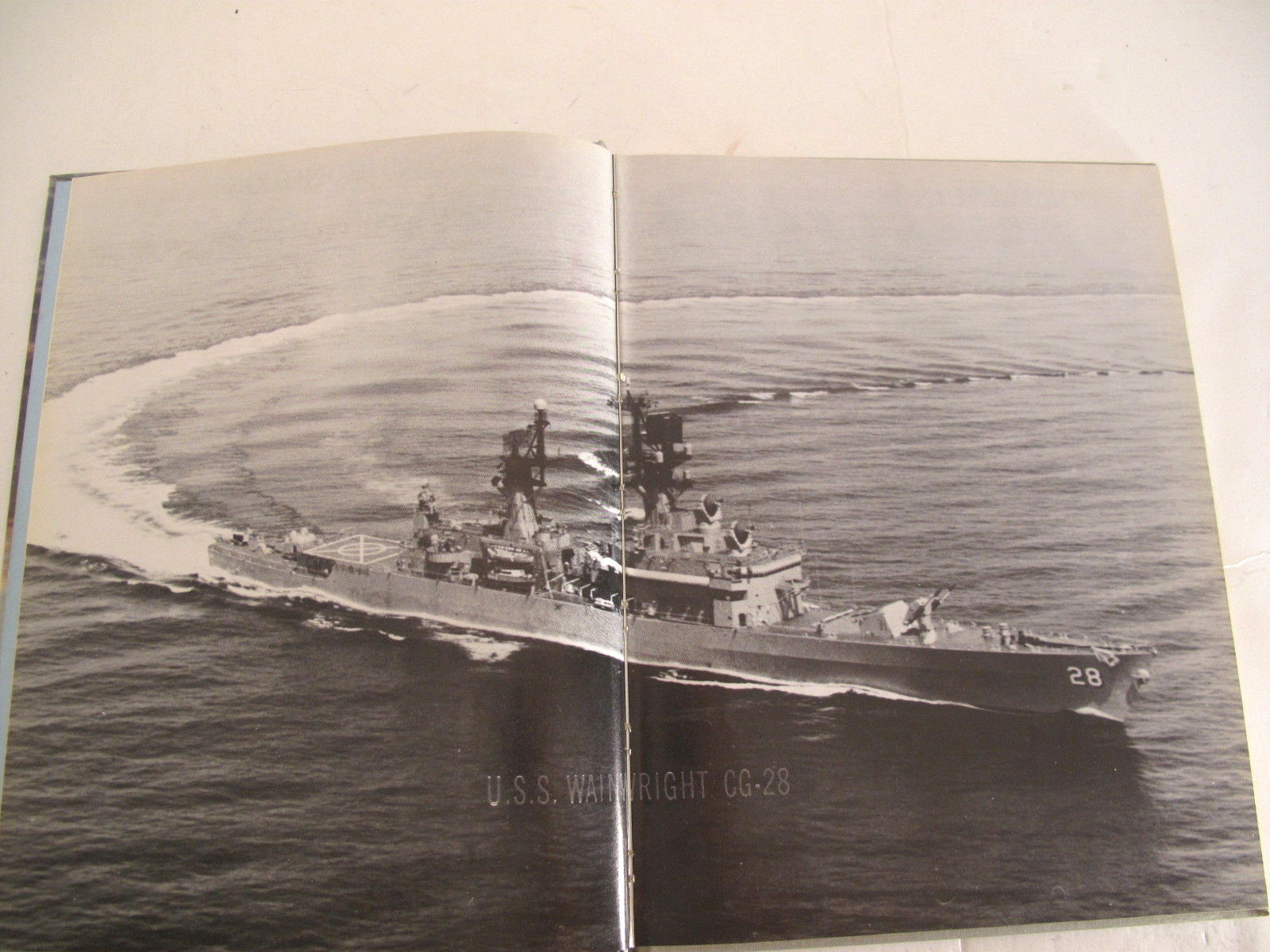 USS WAINWRIGHT CG-28 MEDITERRANEAN CRUISE BOOK 1977 Deployment Tiger ...