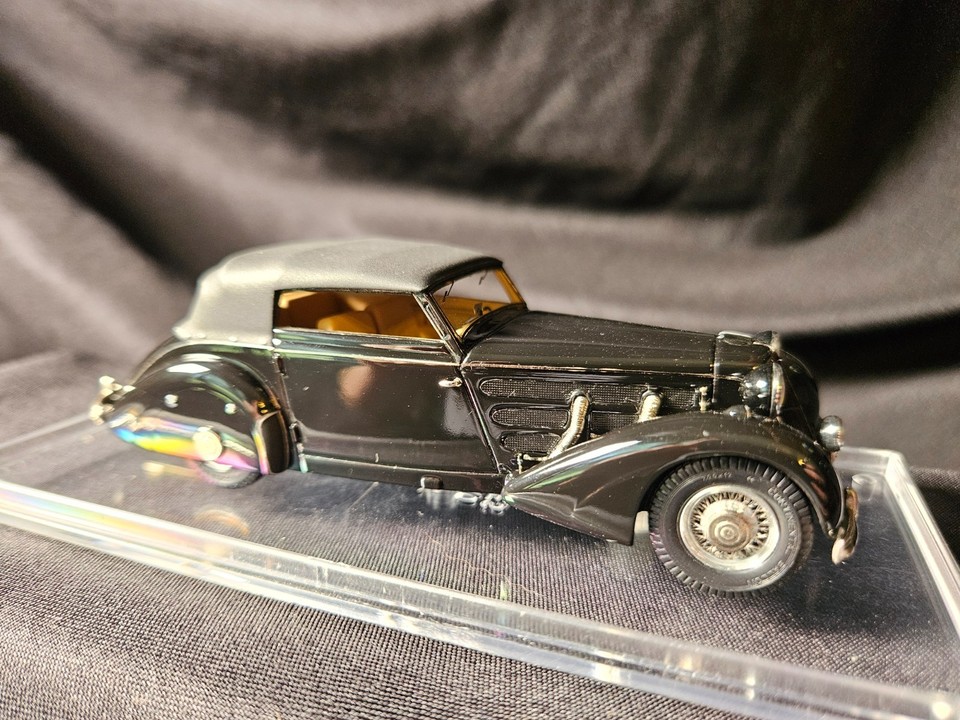 RARE EMC Models 1936 Mercedes-Benz 540K Black 1:43 Scale Inv. #3705 | eBay