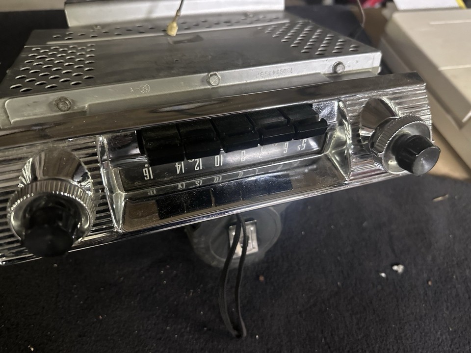 1956 Ford Fairlane Radio And Speaker..I | eBay