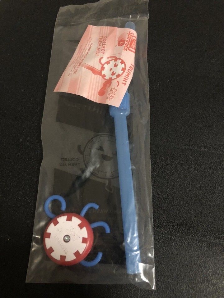 2021 Sonic Wacky Pack Kid's Meal Toy Red Button & Friends Spinnies ...