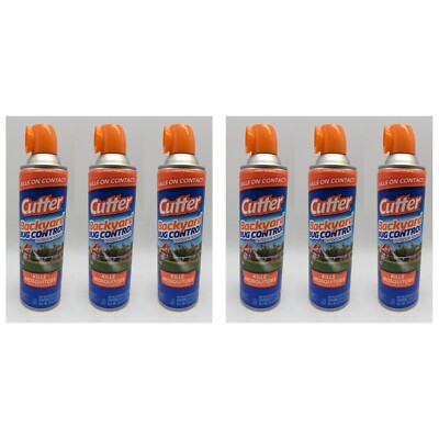 6 PACK - Cutter Backyard Bug Control Outdoor Fogger 16oz Ea | eBay