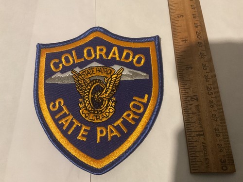Colorado State Patrol collectable Patch New and Full Size | eBay
