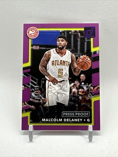 2017-18 Panini Donruss - Malcolm Delaney #4 Press Proof Purple /199 for ...