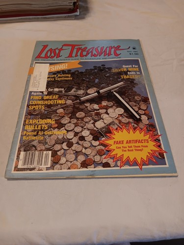 Lost Treasure Magazine April 1984 Metal Detecting Exploding Bullets ...