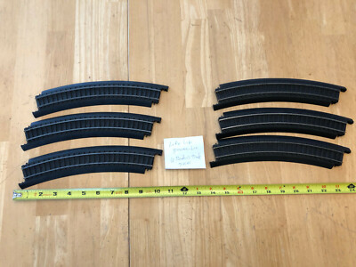 Life Like Train HO Power-Loc Track Black Roadbed - 6 Pieces Makes 1/2 ...