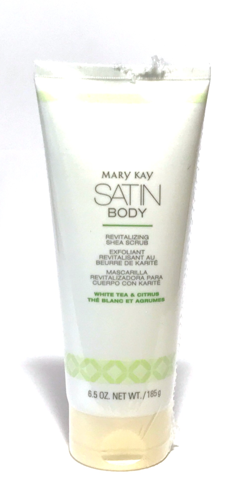 Mary Kay Satin Body Revitalizing Shea Scrub Exfoliant ~ White Tea ...