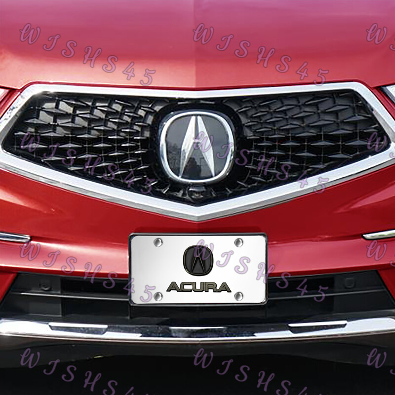 Acura Front License Plate What Are My Options To Get Rid Of The Front