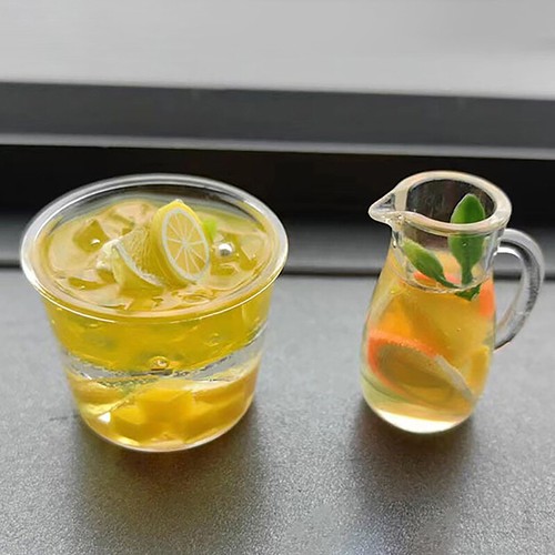 Cute Mini Imitation Milk Tea Juice Cup Handicraft Accessories ZI | eBay