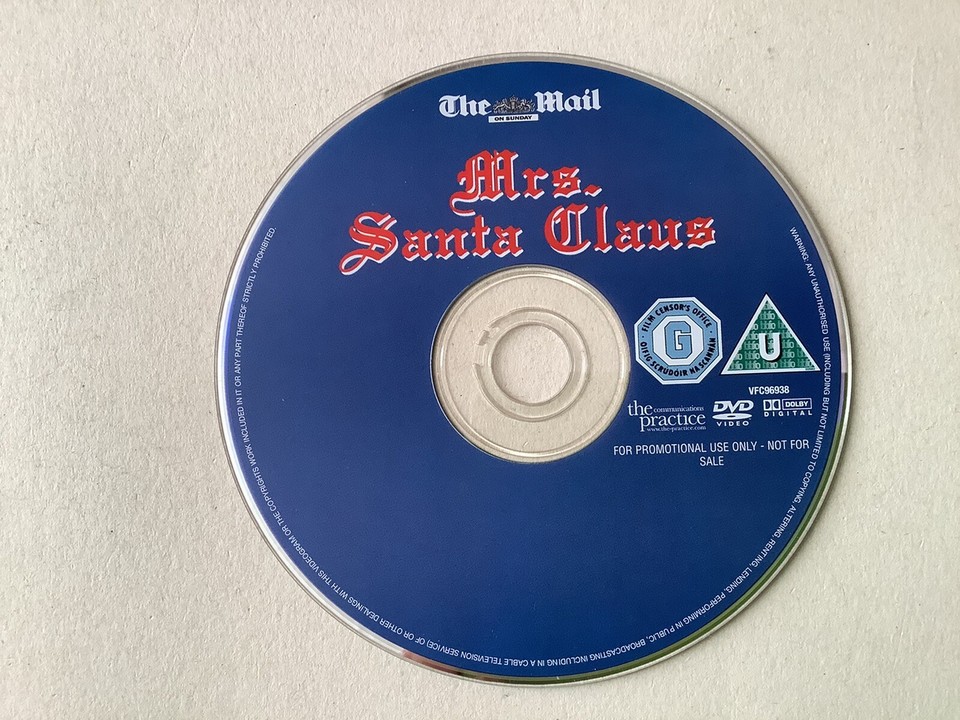 Santa Who & Mrs Santa Claus Double DVD Originally Released by the Daily ...