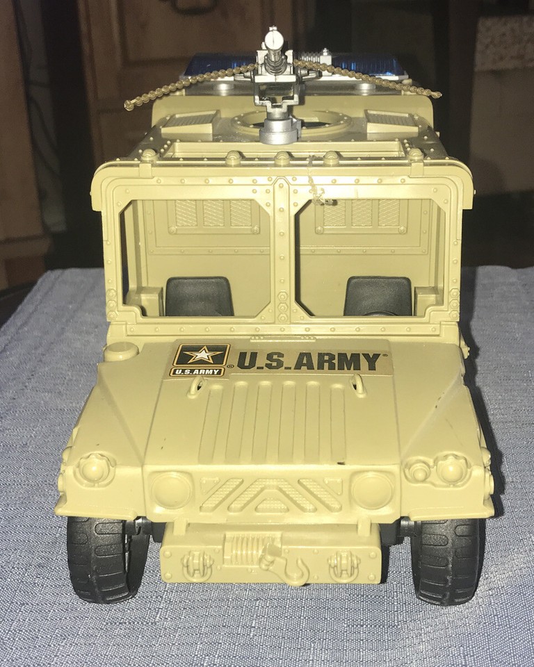 U.S. Army Chap Mei Toy Humvee Hummer Jeep Military Police Truck w ...