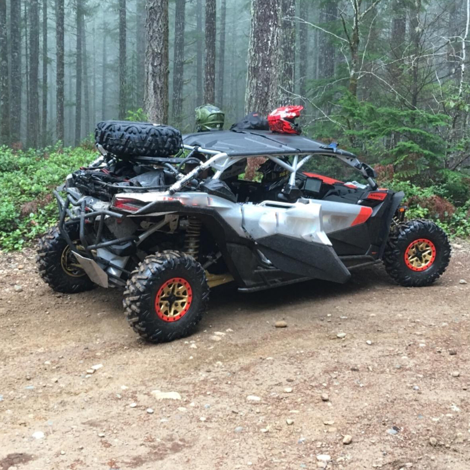 KEMIMOTO Rear Cargo Rack LinQ Pivoting Rack For Can Am Maverick X3 2017 ...