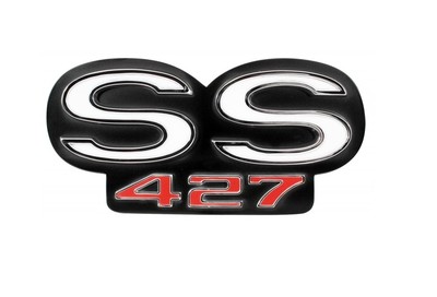 USA-Made! 1966 Chevelle Grille & 66-67 Rear Panel Emblem "SS 427" NEW ...