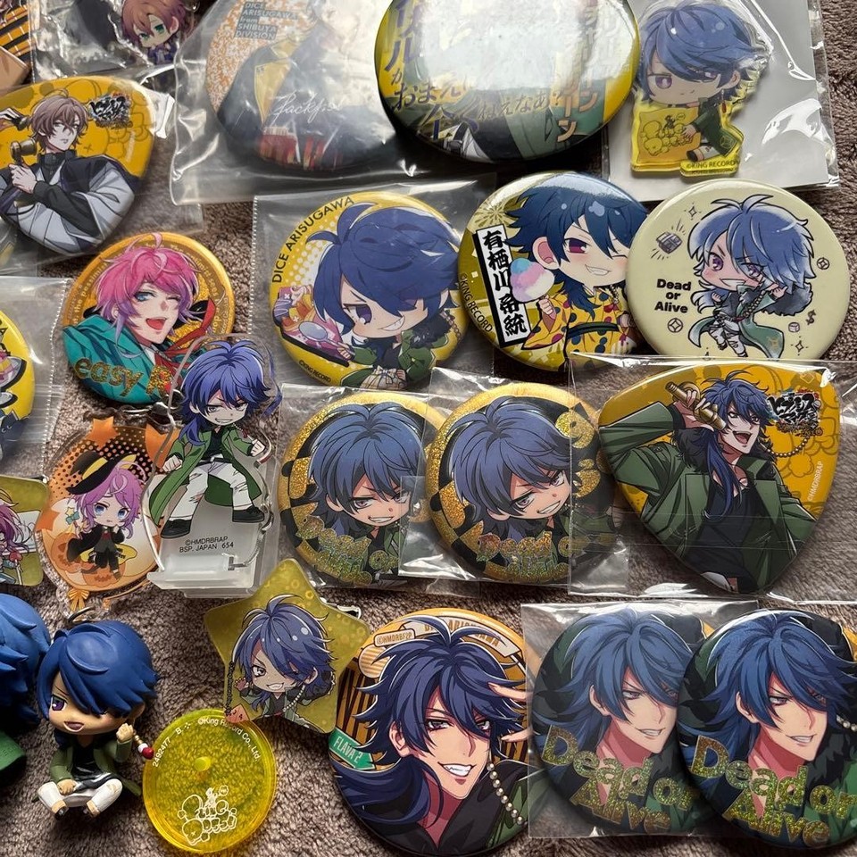 Hypnosis Mic Fling Posse Badge Acrylic Keychain Set 39 Pieces | eBay UK
