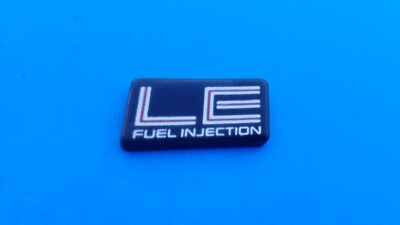 87 88 89 90 91 PONTIAC BONNEVILLE LE FUEL INJECTION EMBLEM LOGO BADGE ...