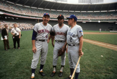Mlb Allstar Game New York Mets Manager Gil Hodges Baseball 1969 OLD ...