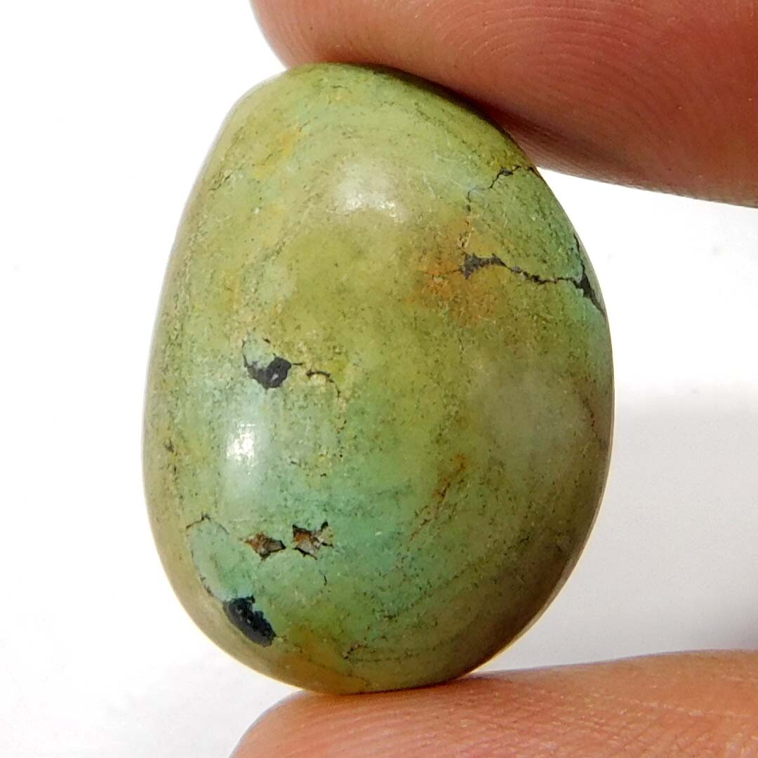 100% Natural Unique Tibet Turquoise Fancy Cabochon 18.30Cts. Loose ...