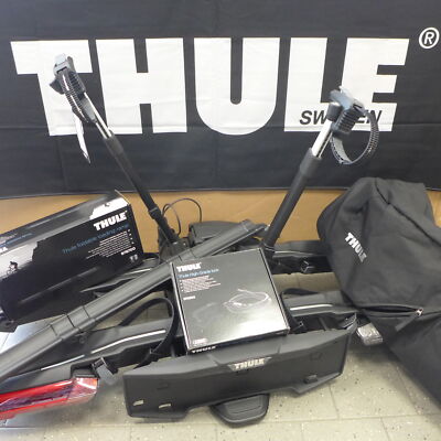 Thule Heckträger Kupplungsträger Epos 978 2 Räder 60kg +Rampe+Abus Lock ...