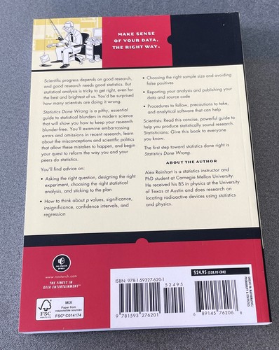 Statistics Done Wrong : The Woefully Complete Guide by Alex Reinhart ...