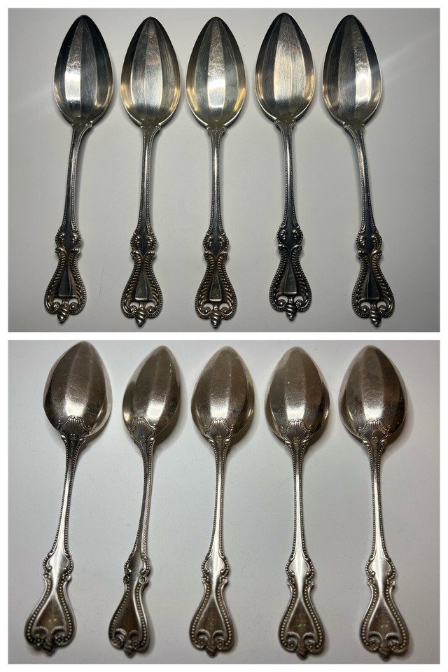 TOWLE OLD COLONIAL Pattern 1895 Sterling Silver Silverware 84 Pieces ...