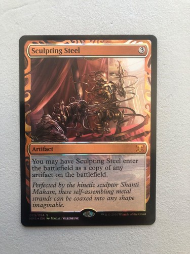 Mtg Kaladesh Invention Sculpting Steel Masterpiece FOIL NM | eBay