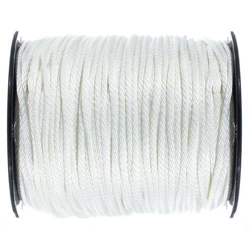 Solid Braid Nylon Rope in 1/8, 5/32, 3/16, 1/4, 5/16, 3/8, and 1/2 Inch ...