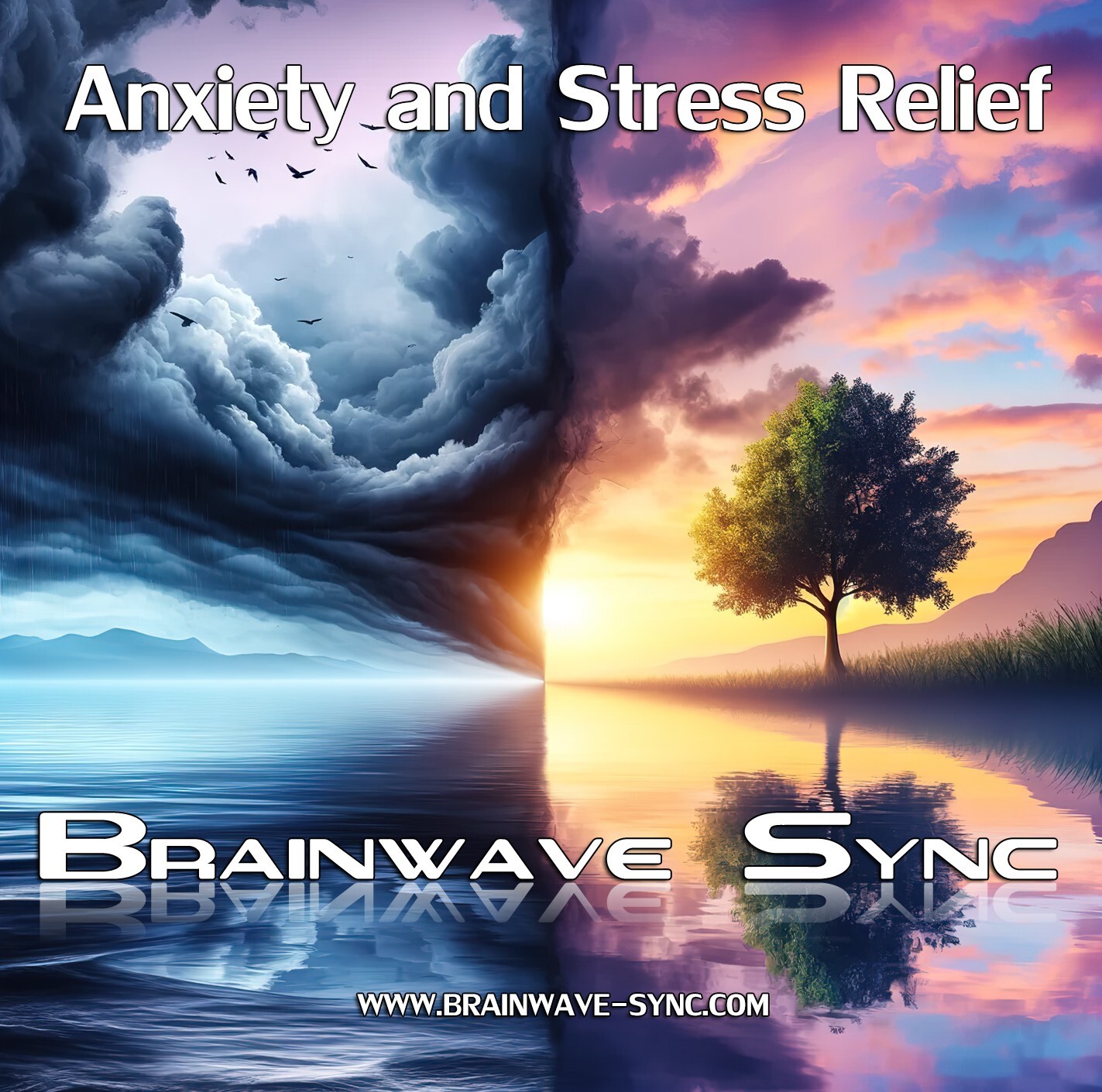 Anxiety & Stress Relief CD with Brainwave Entrainment - Relaxing Ocean ...
