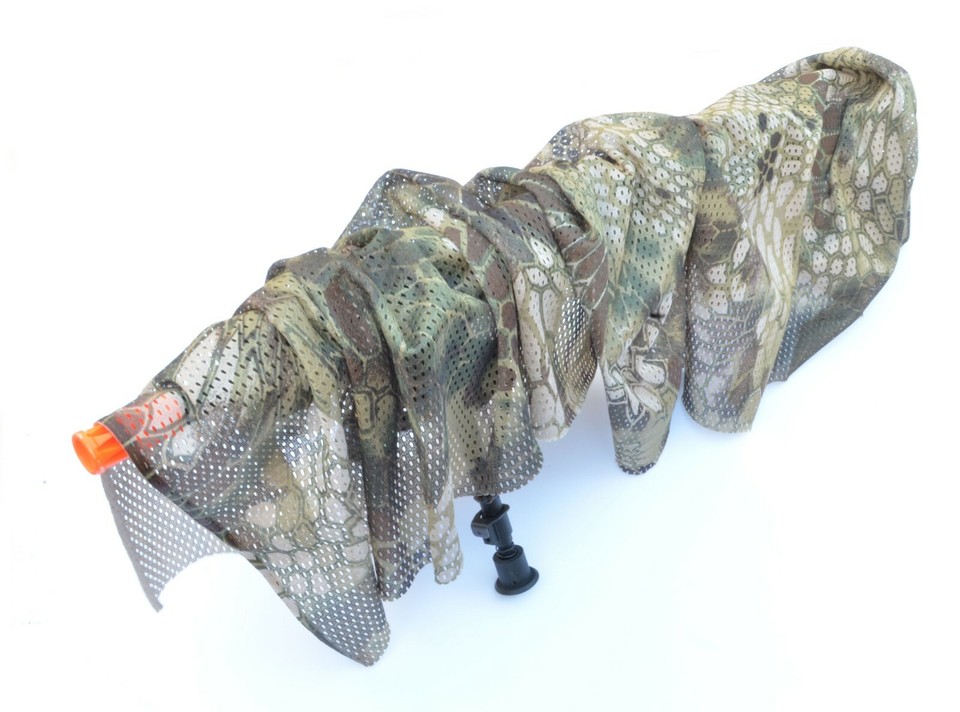 Camouflage Rifle Sniper Veil Netting Mesh Gun Wrap Material - Camo ...