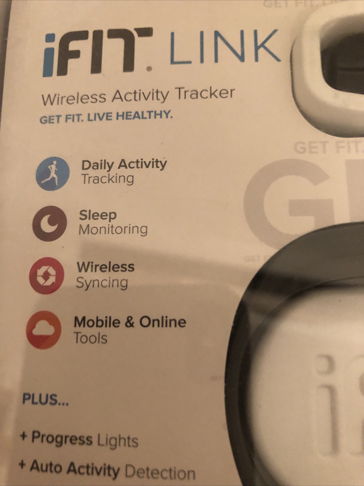 iFit Link Wireless Activity Tracker Model IFLINKWM15 - Charcoal * * for ...